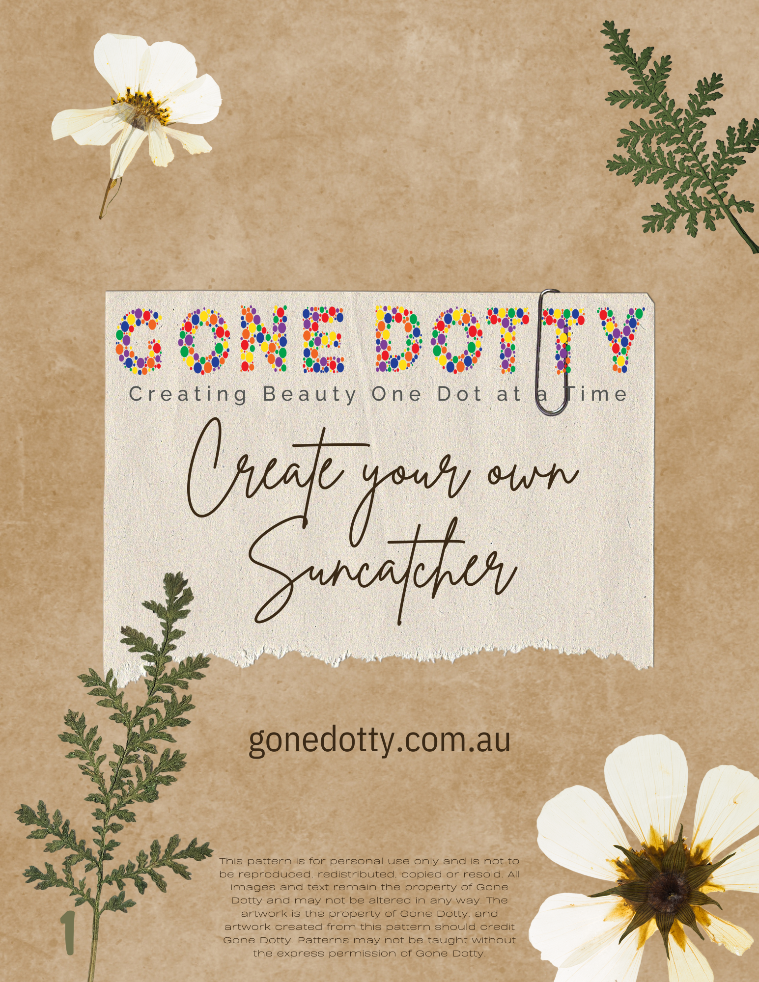 How to Make a Stunning Suncatcher: A Complete Guide for Beginners – Gone Dotty AU